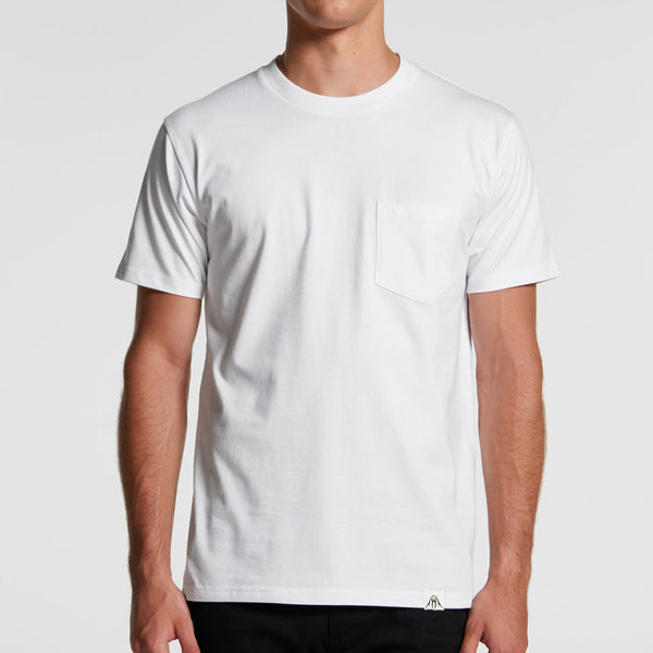 Basic Pocket Tee - White