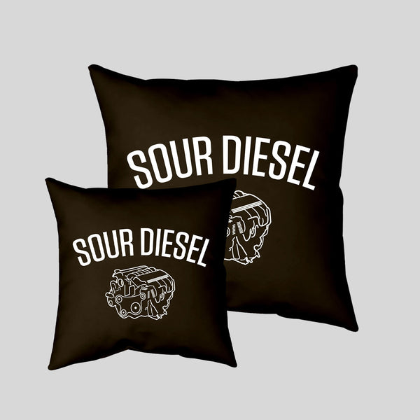 Sour Diesel Pillow Cover by Upper Playground
